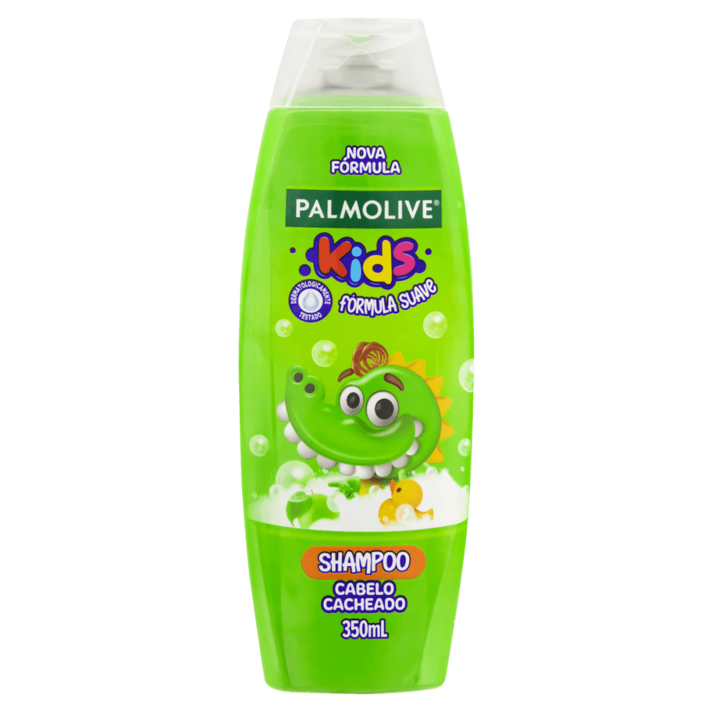 Shampoo Cabelo Cacheado Palmolive Kids Frasco 350ml - Dec Minas