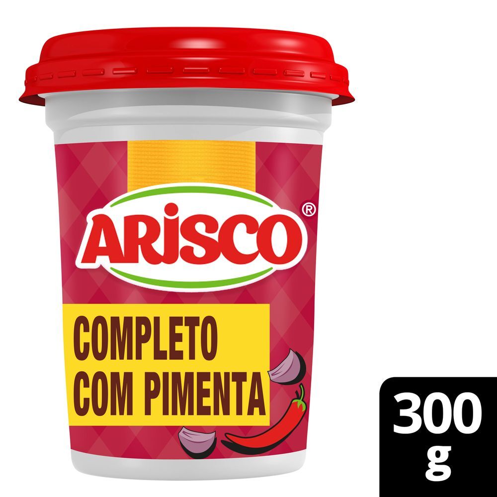 Tempero Completo com Pimenta Arisco Pote 300g - Dec Minas