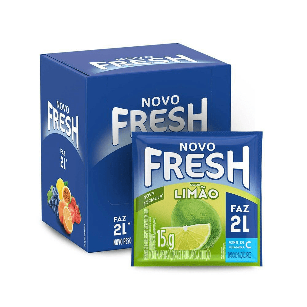 Refresco Em Pó Fresh Limão 15g