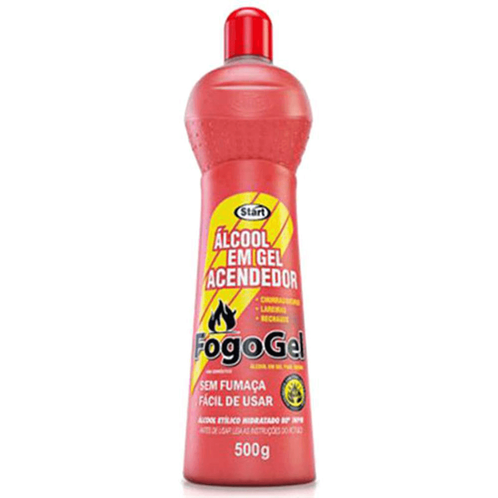 Álcool em Gel FogoGel Acendedor Squeeze 500ml - Dec Minas